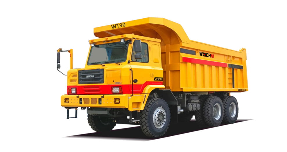 XE BEN MỎ CHUYÊN DỤNG 90 TẤN - WEICHAI LOVOL WT90