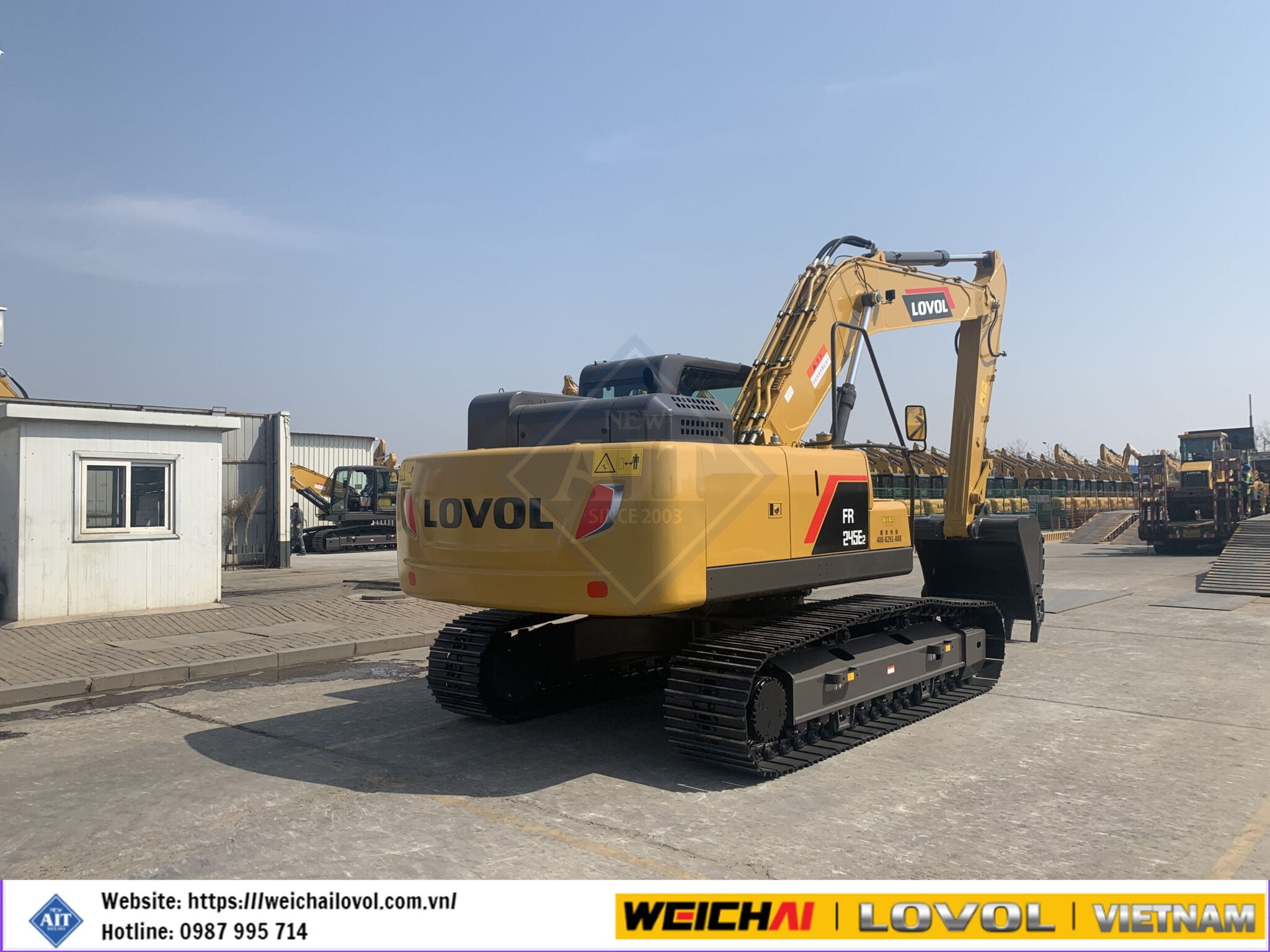 MÁY XÚC WEICHAI LOVOL FR245E2 - 1.2m3