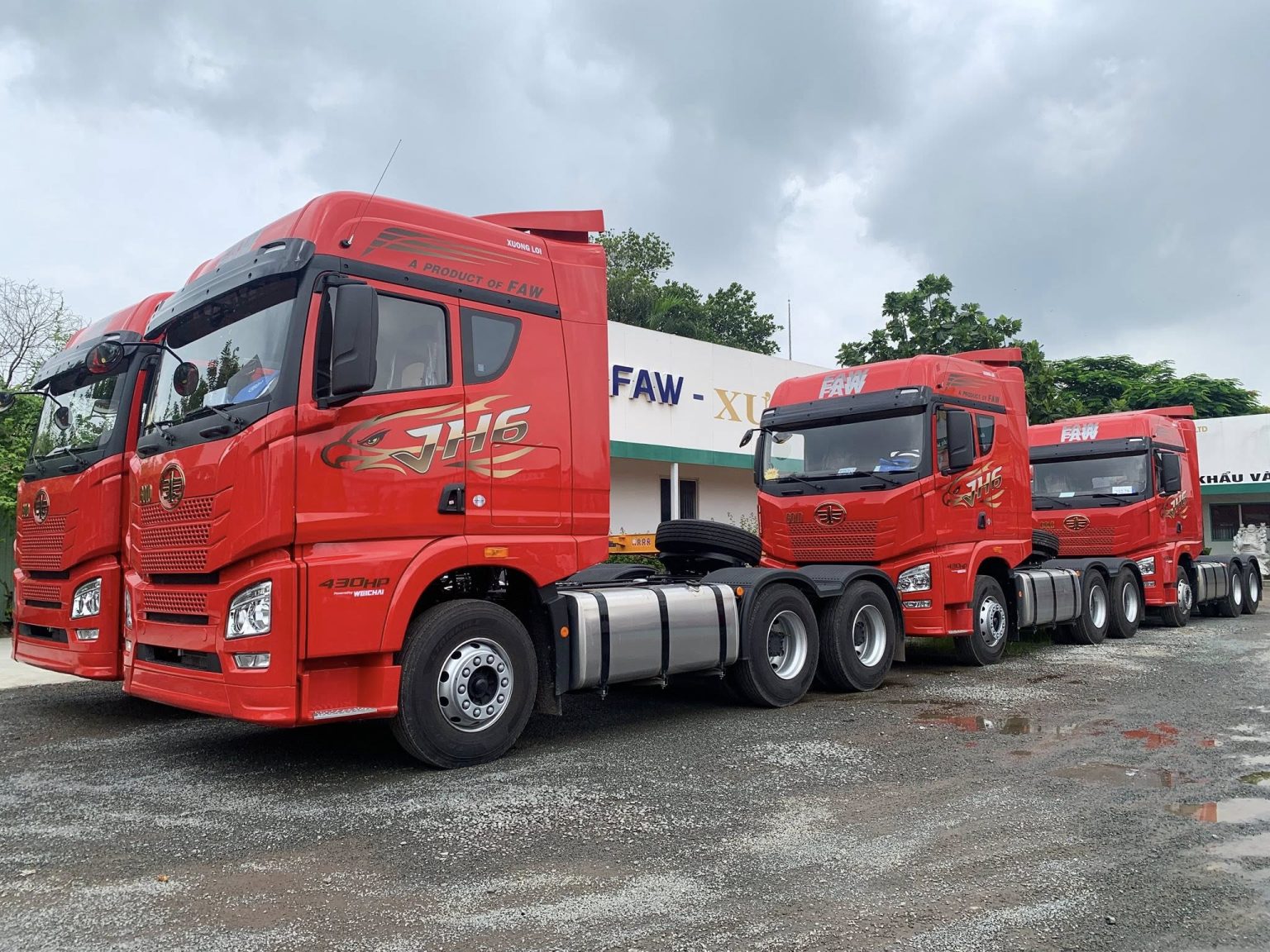 THÔNG SỐ XE ĐẦU KÉO FAW MỚI NHẤT 2025